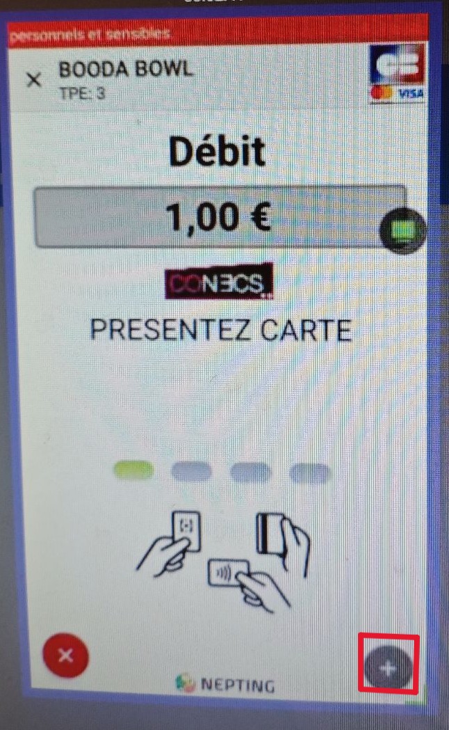 Paiement avec chèque ANCV sur TPE PAX et Sunmi ( Cheques-Vacances ...